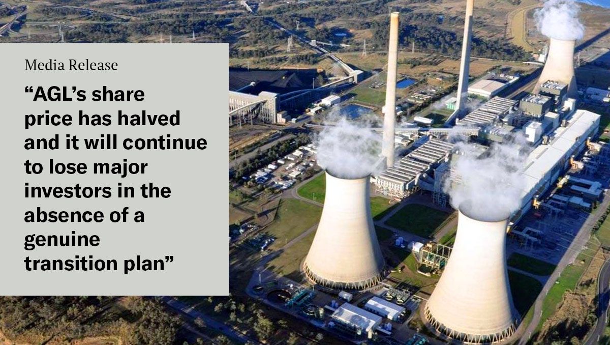 AGL must lead the energy transition