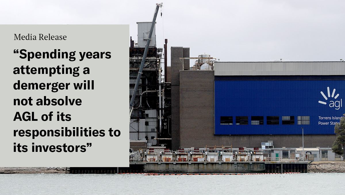 Fresh thinking needed at AGL